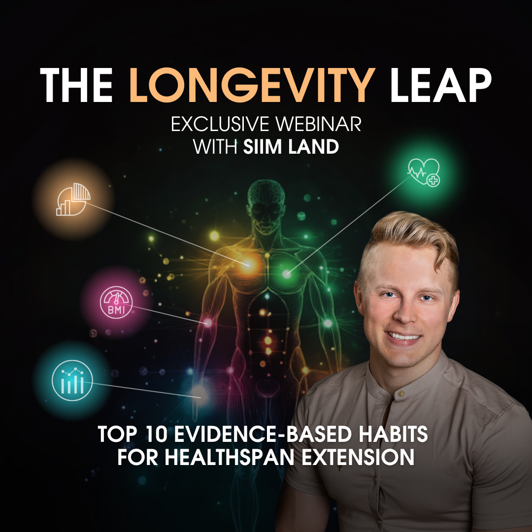 The Longevity LEAP: Top 10 Evidence-Based Habits For Healthspan Extens – HOLOLIFE Center