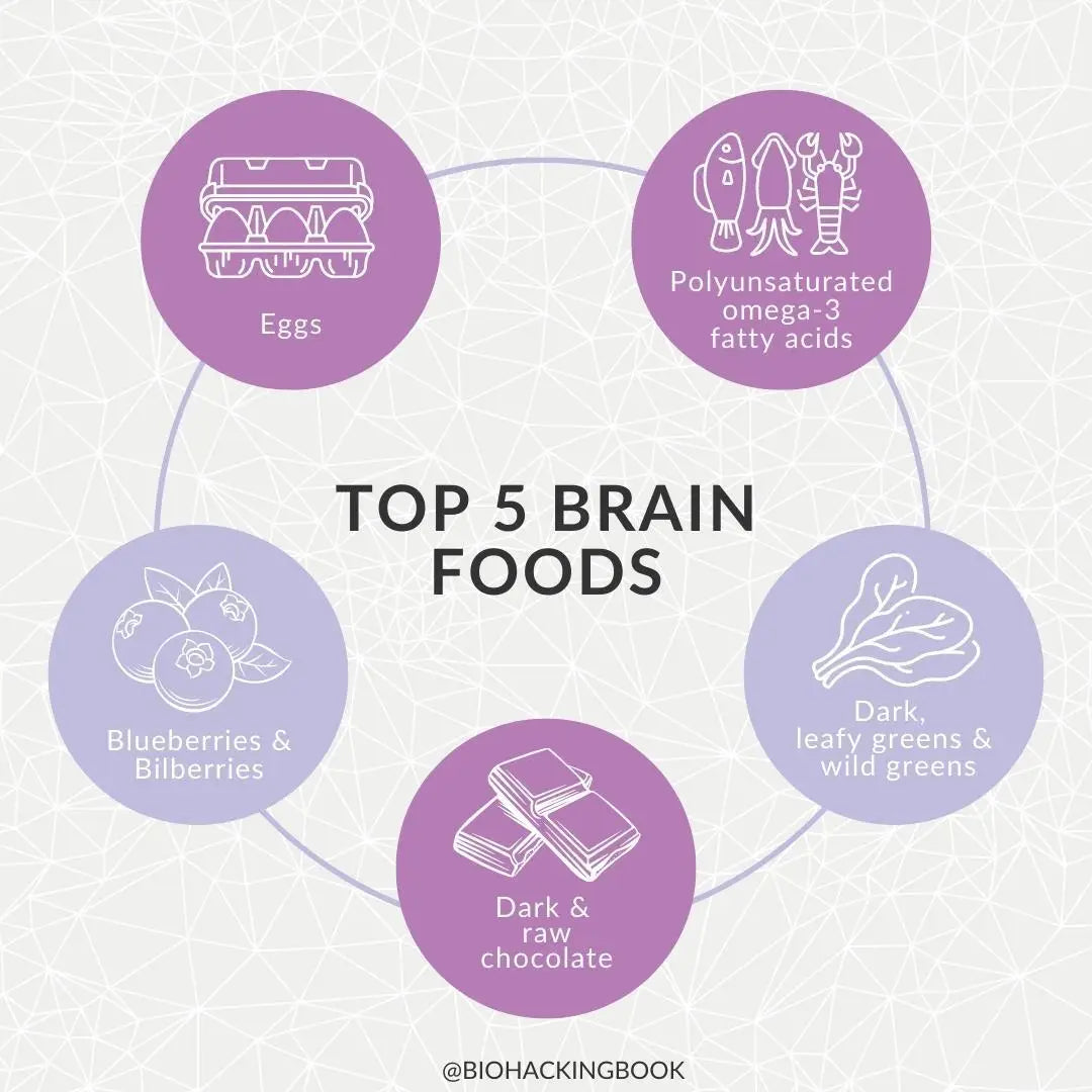 Top 5 Brain Foods and their benefits – HOLOLIFE Center