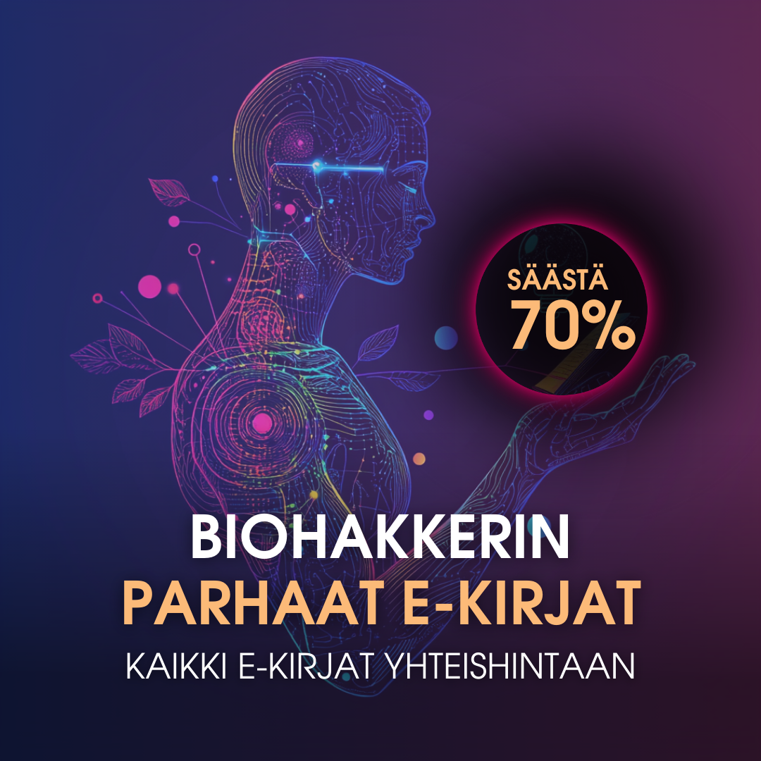 Biohakkerin parhaat e-kirjat -paketti – HOLOLIFE Center