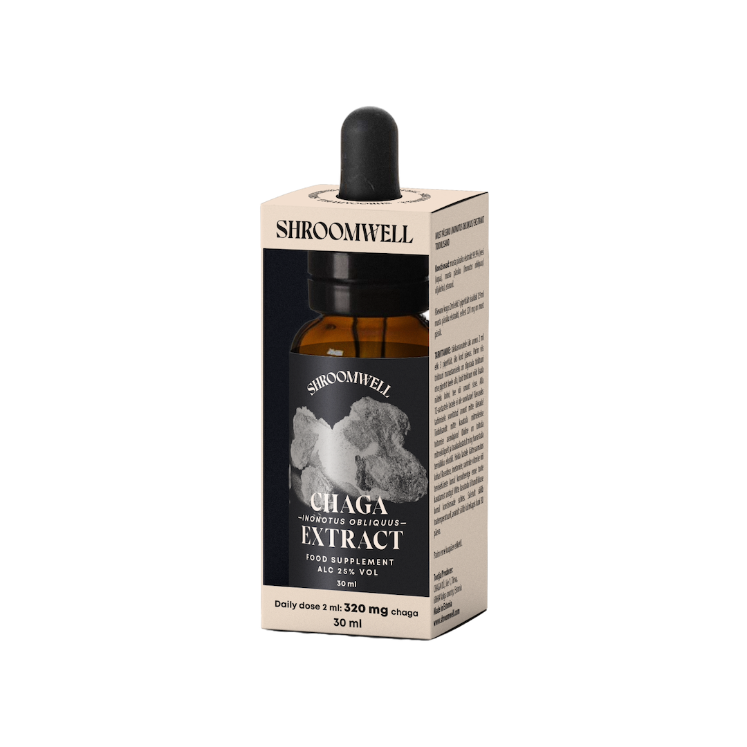 Shroomwell Chaga Extract (30 ml) – HOLOLIFE Center